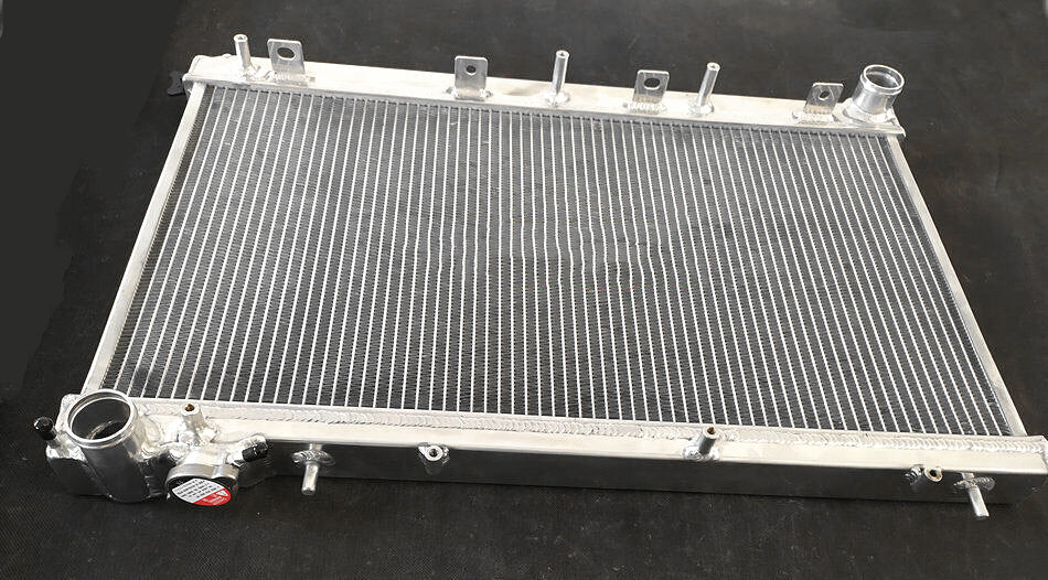 Aluminum Radiator FOR 2004-2008 Subaru Forester XT SG5 2.5L EJ255 Turb ...