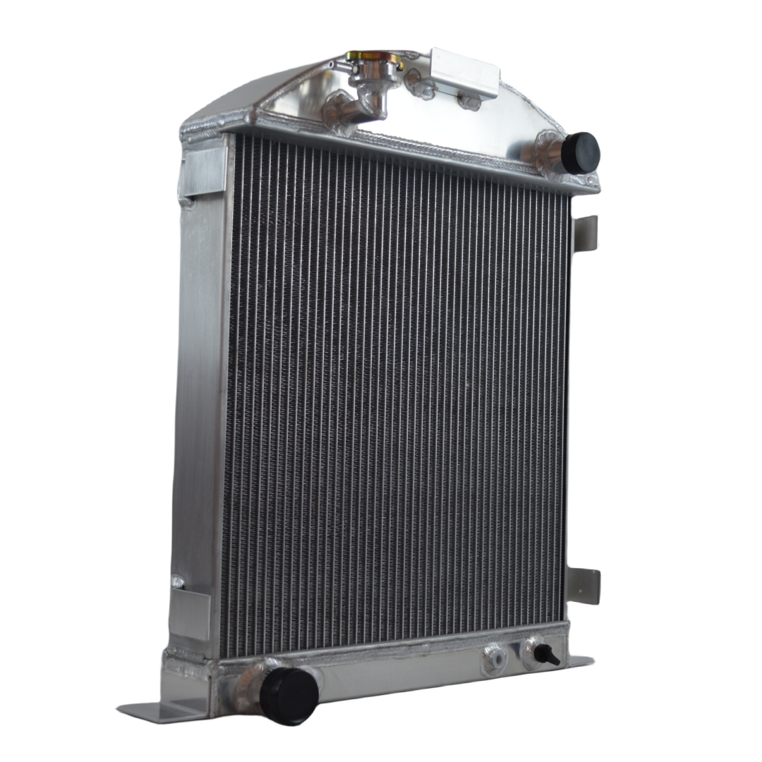 GPI Aluminum Radiator For 1928 1929 Ford Model A Ford CHEVY GM V8 ENGI ...