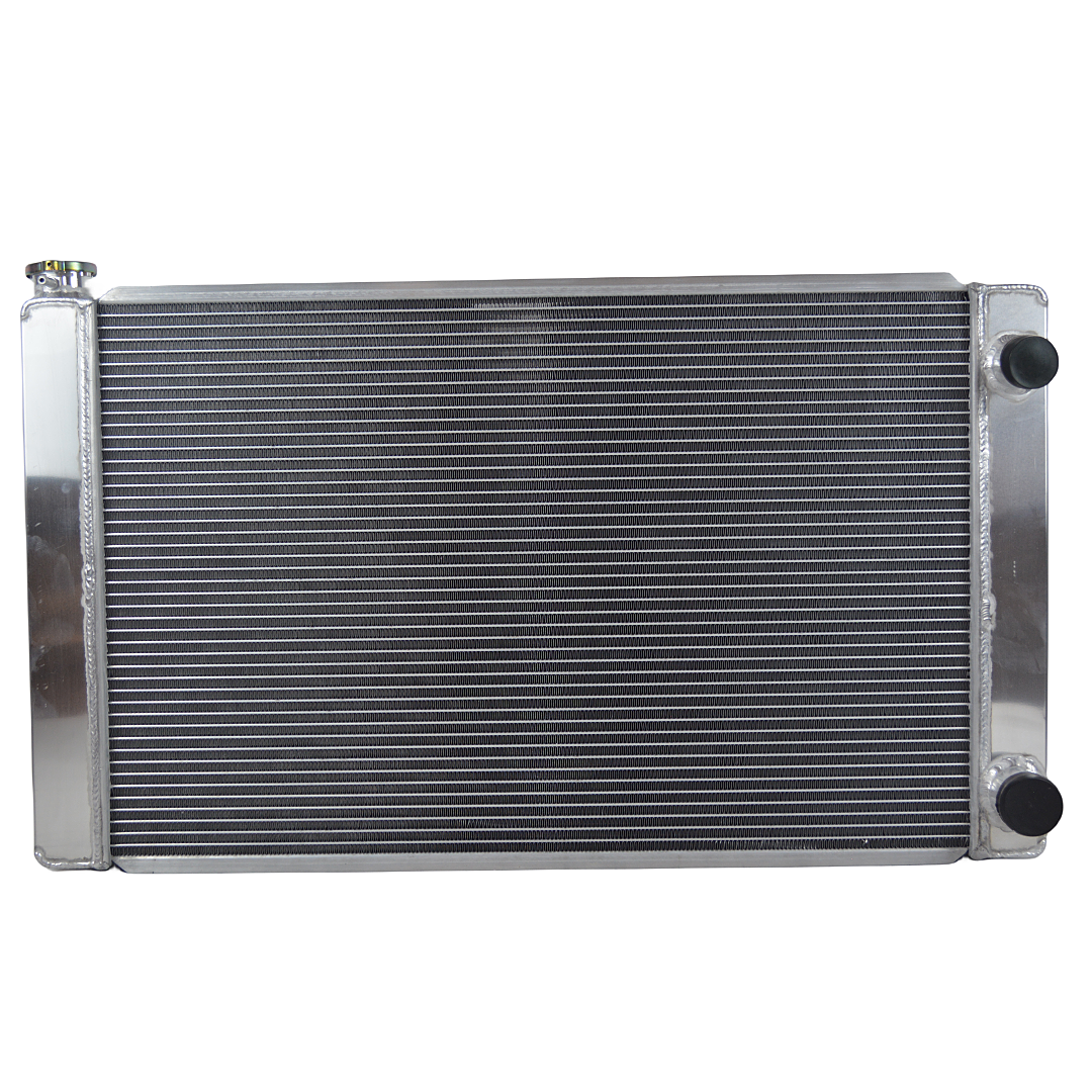 GPI Dual Pass Universal Crossflow 28" Core Aluminum Cooling Radiator M ...