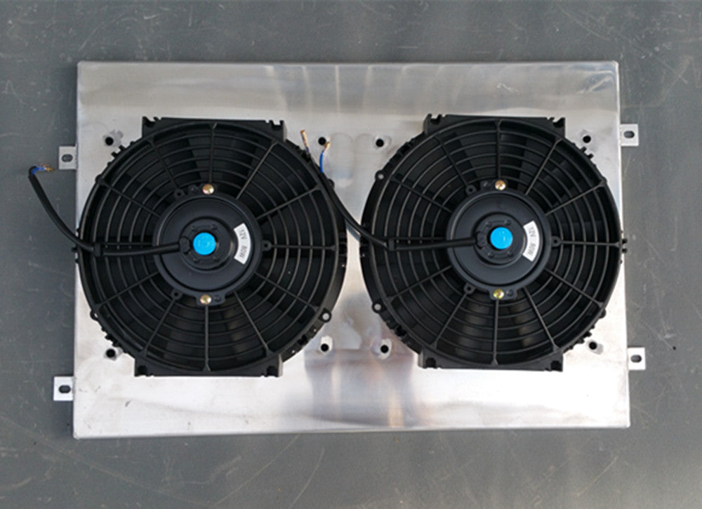 Aluminum Radiator Shroud Fans Fit 1986-1997 Nissan D21 Pathfinder Pick ...