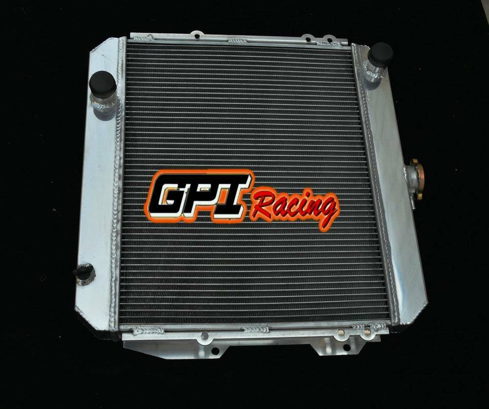 Aluminum Radiator Fit 1979-1988 Toyota Hilux LN40 LN46 2.2L Diesel MT ...