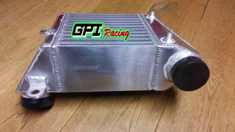 GPI ALUMINUM BOLT-ON SIDE-MOUNT INTERCOOLER FOR VW JETTA/GOLF MK4 1.8T ...