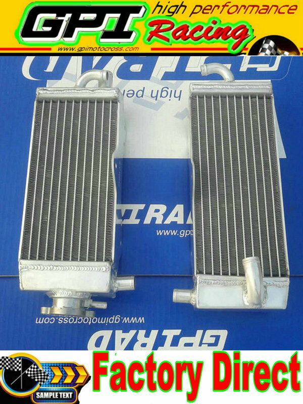 GPI Aluminum RADIATOR for Yamaha YZ125 YZ 125 1996-2001 1996 1997 1998 ...