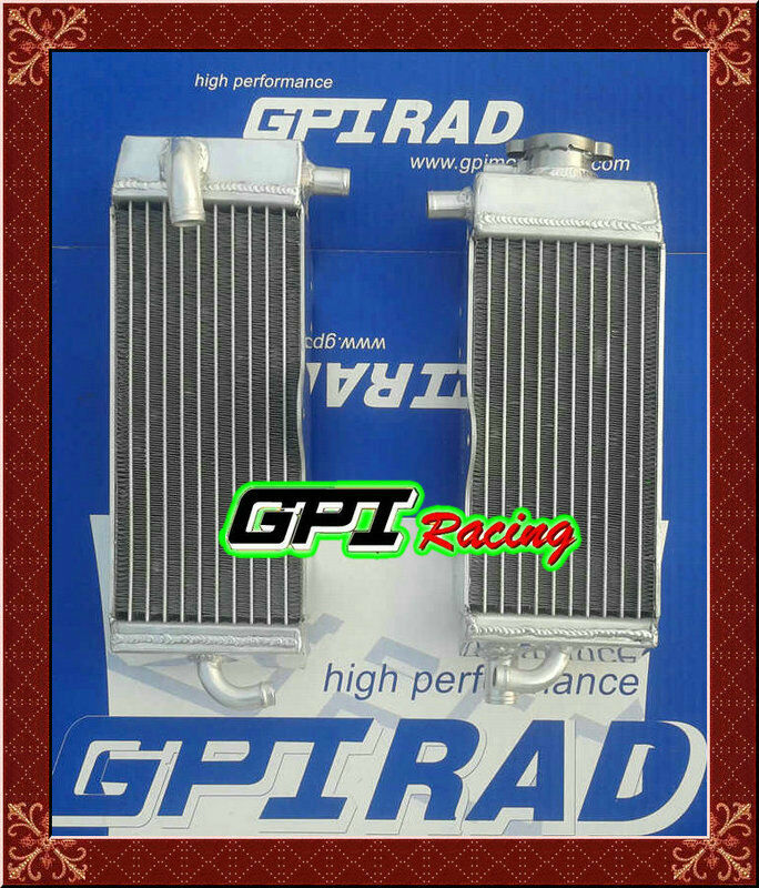 GPI Aluminum RADIATOR for Yamaha YZ125 YZ 125 1996-2001 1996 1997 1998 ...