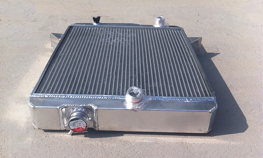 56mm Aluminum radiator FOR 1965-1967 TRIUMPH TR4A Manual 1965 1966 196 ...