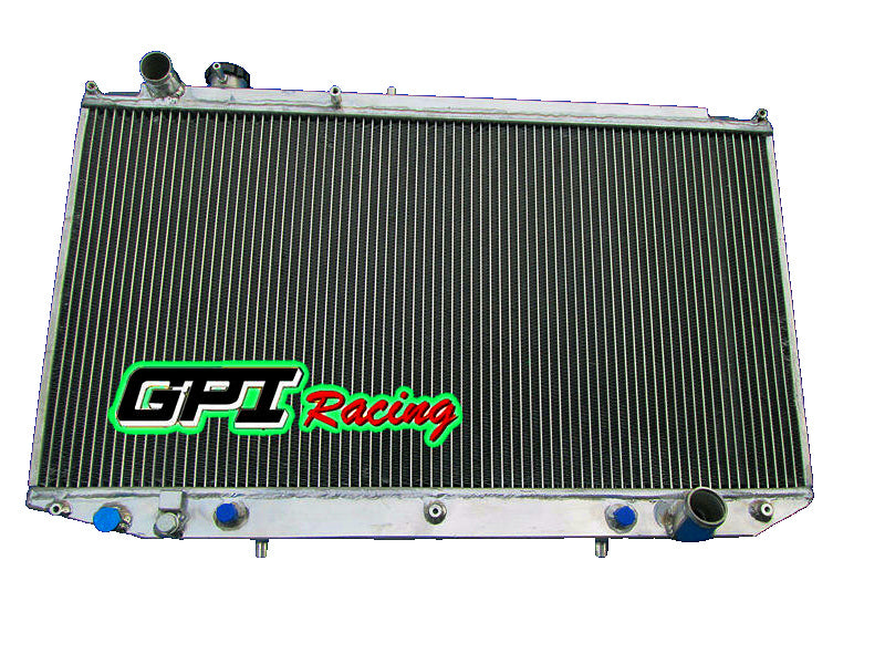 3 ROW Aluminum Radiator For LEXUS GS300/TOYOTA ARISTO JZS147 2JZ-GE 3 ...