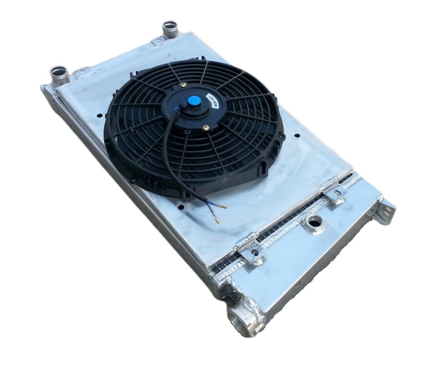 GPI Aluminum Radiator+Shroud+Fan For 1975-1981 VW GOLF MK1 Jetta SCIRO ...