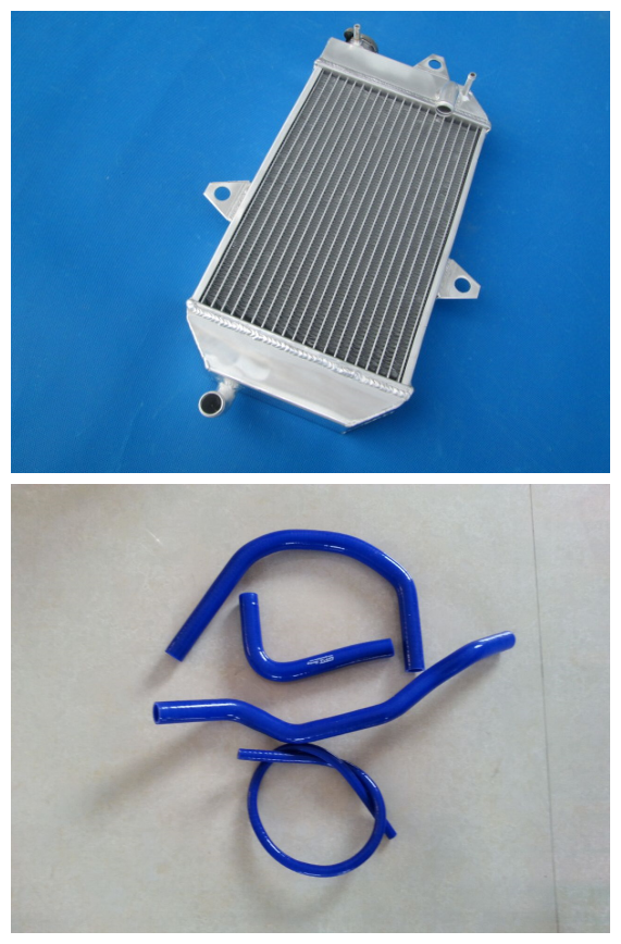 GPI Aluminum radiator and hose FOR 1987-2006 Yamaha Banshee 350 YFZ350 ...