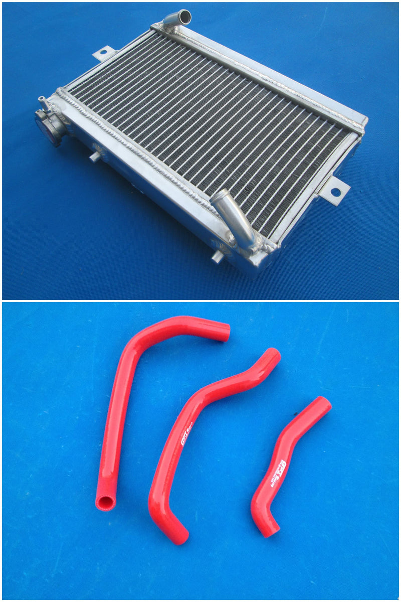 Aluminum Radiator & hose For 1986 -1987 Honda FourTrax 250 TRX250 TRX2 ...